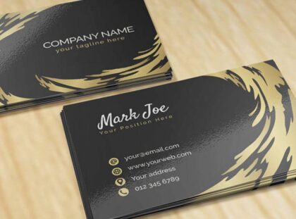 Affordable Emboss Name Cards Printing In SG Only $39