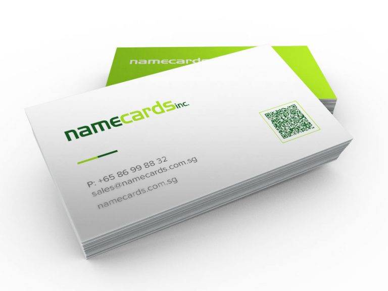 Affordable Standard Name Cards Printing In SG Only $19