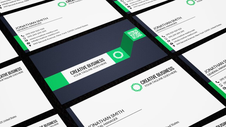 Free Minimalist Professional Name Card Design And Print $34.90