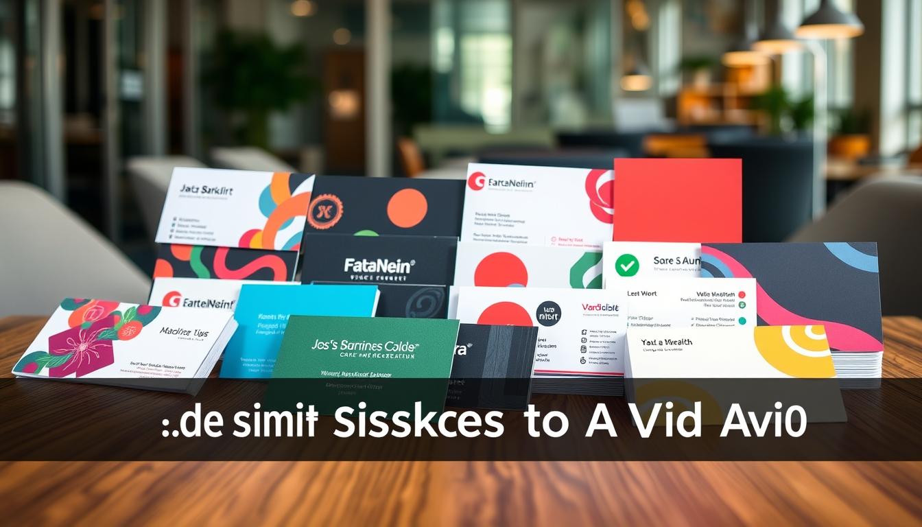 5 Mistakes To Avoid When Designing Your Name Cards