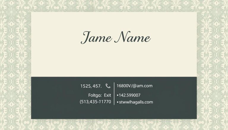 10 Essential Tips For Designing Impactful Name Cards