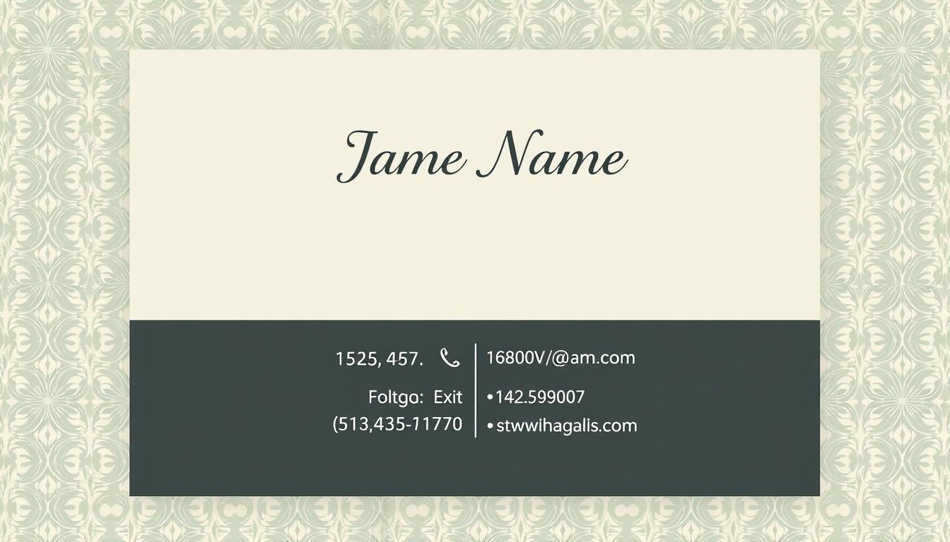 10 Essential Tips For Designing Impactful Name Cards