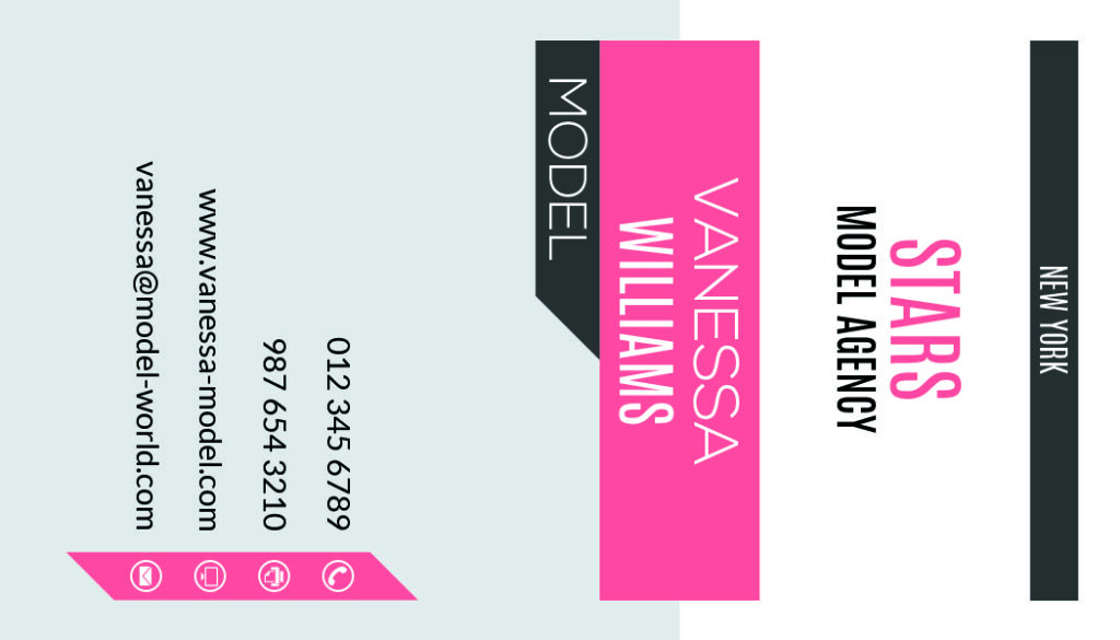 Free Artistic Watercolor Personal Name Card Design And Print $34.90