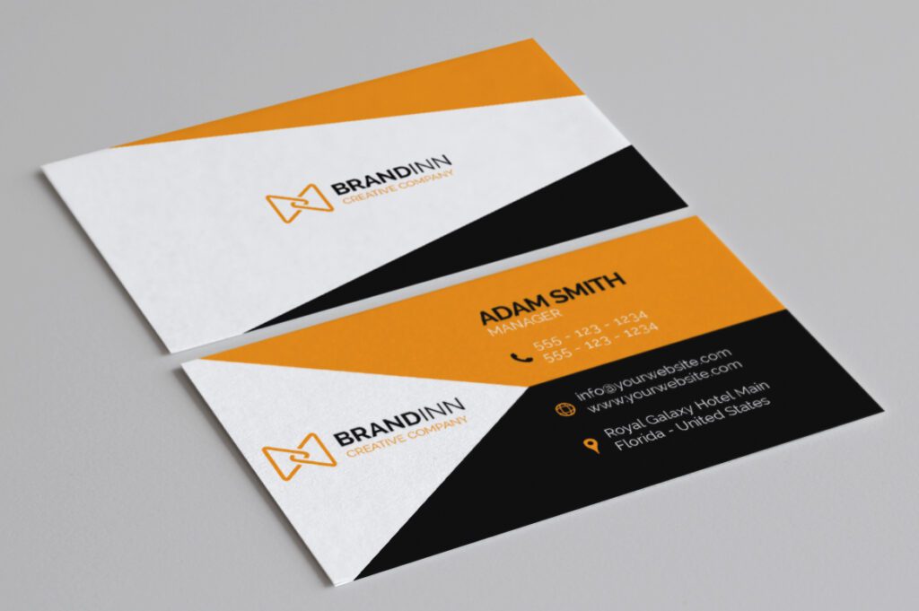 Free Business Icon Name Card Design And Print $34.90