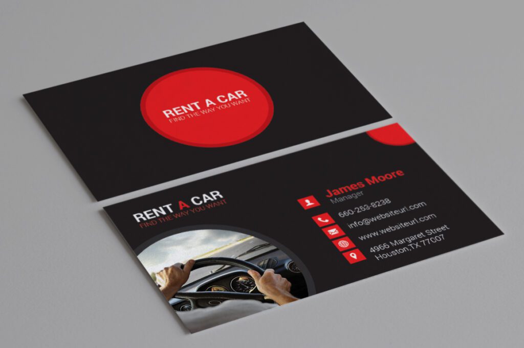 Free Car Dealership Name Card Design And Print $34.90