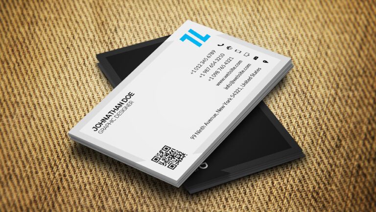 Free Clean Lines Business Name Card Design And Print $34.90