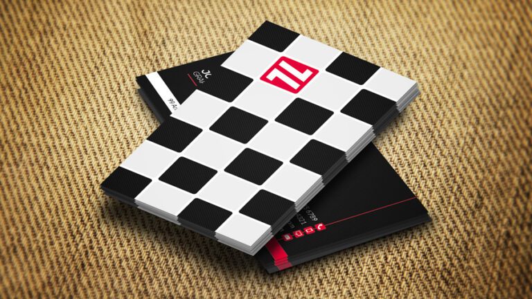 Free Contemporary Professional Name Card Design And Print $34.90