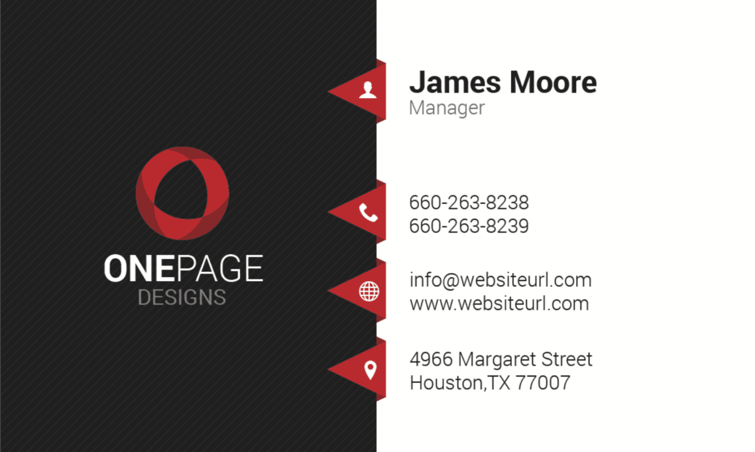 Free Corporate Strategy Name Card Design And Print $34.90