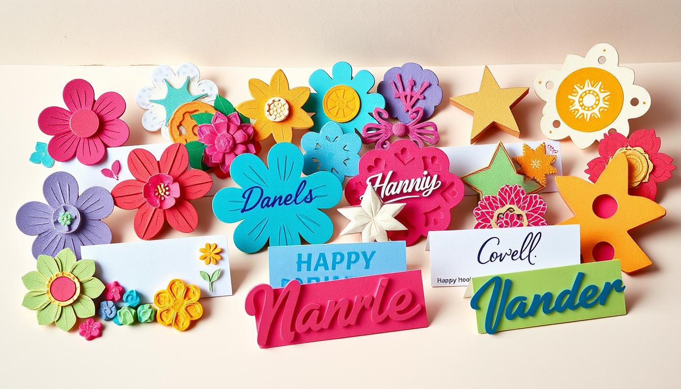 Spotlight On Custom Shape Name Cards: Making A Unique Impression