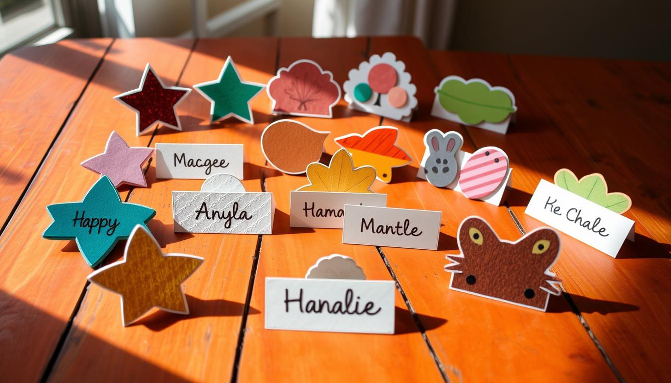 Spotlight On Custom Shape Name Cards: Making A Unique Impression