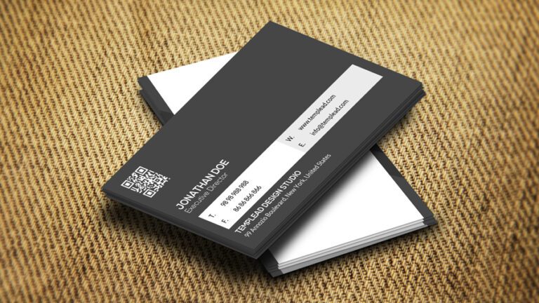 Free Distinctive Corporate Name Card Design And Print $34.90