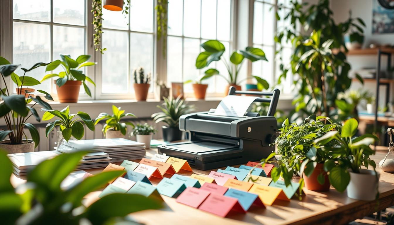 Eco-Friendly Name Card Printing: A Sustainable Guide