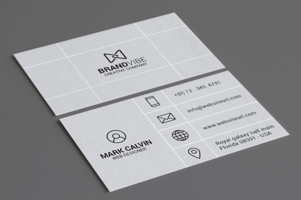 Free Essential Minimalist Name Card Design And Print $34.90