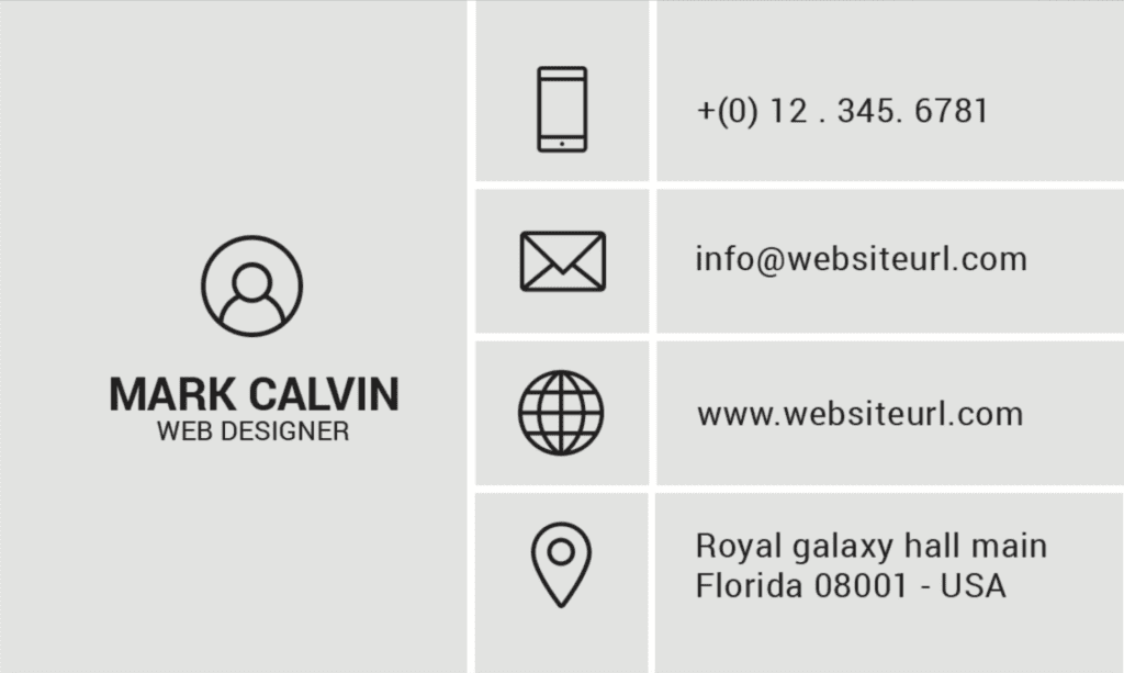 Free Essential Minimalist Name Card Design And Print $34.90