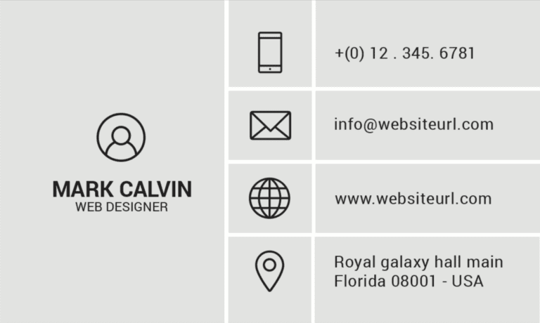 Free Essential Minimalist Name Card Design And Print $34.90