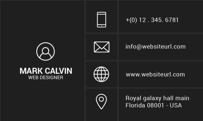 Free Essential Minimalist Name Card Design And Print $34.90