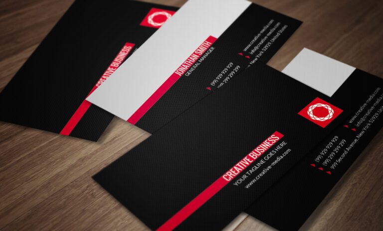 Free Executive Charm Name Card Design And Print $34.90