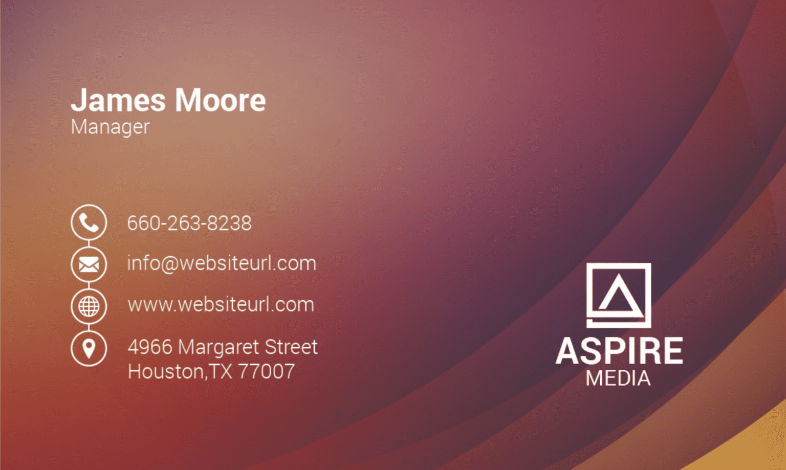 Free Executive Leader Name Card Design And Print $34.90