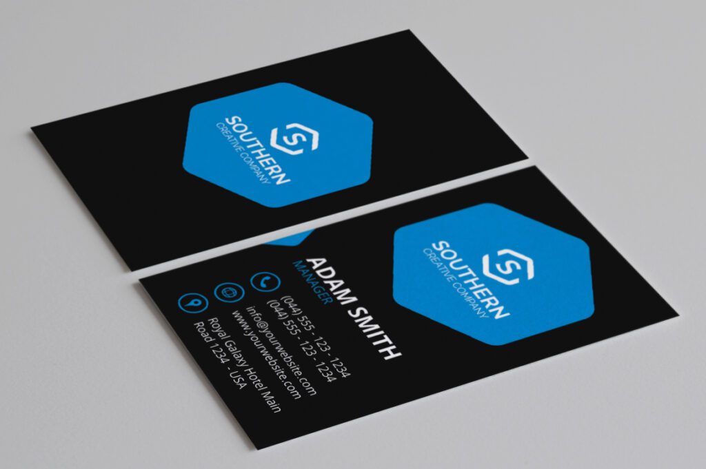 Free Executive Pro Name Card Design And Print $34.90