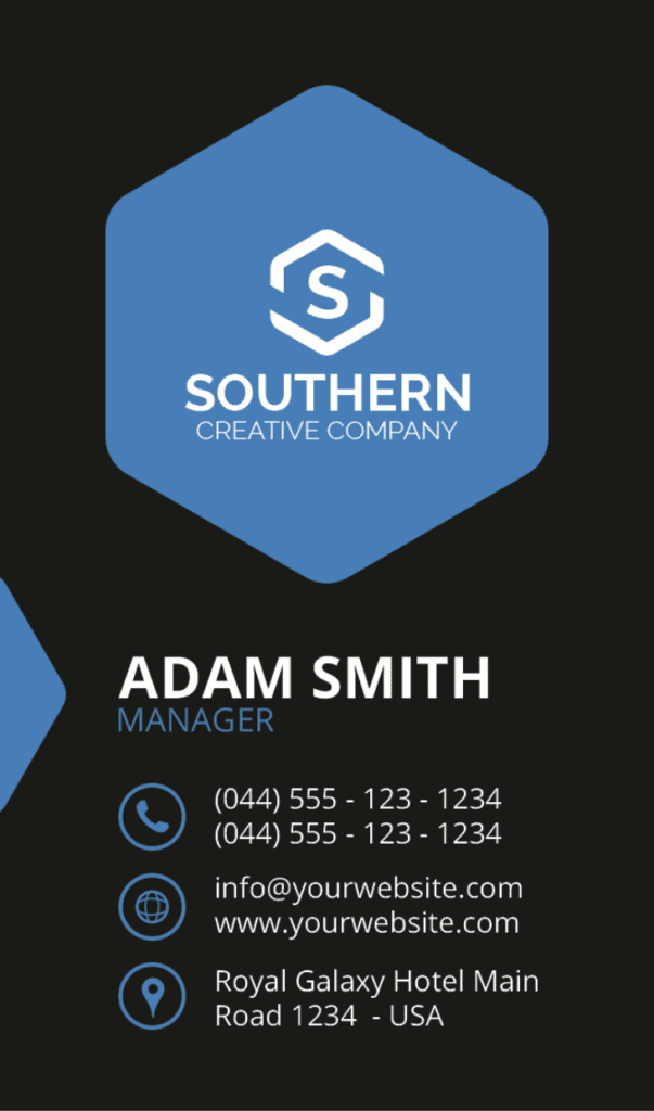 Free Executive Pro Name Card Design And Print $34.90