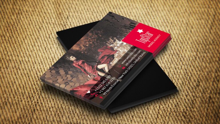Free Modeling Scout Name Card Design And Print $34.90