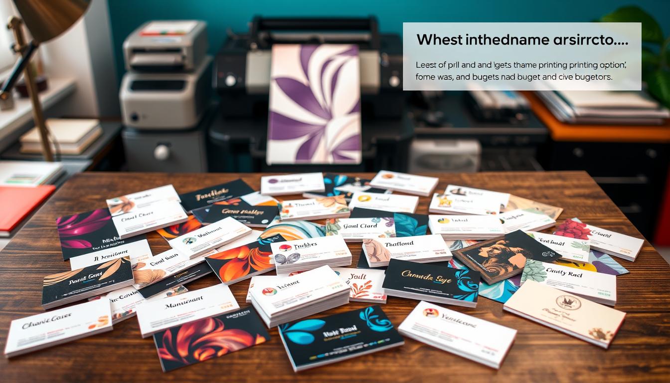 Namecard Printing: Pick Your Perfect Style & Budget
