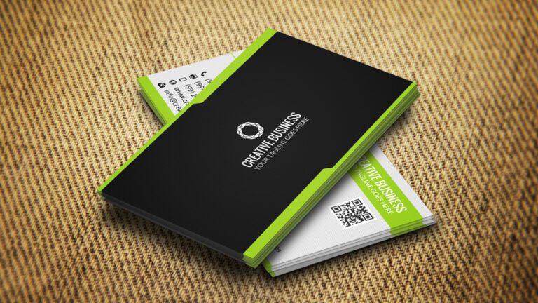 Free Professional Minimalist Name Card Design And Print $34.90
