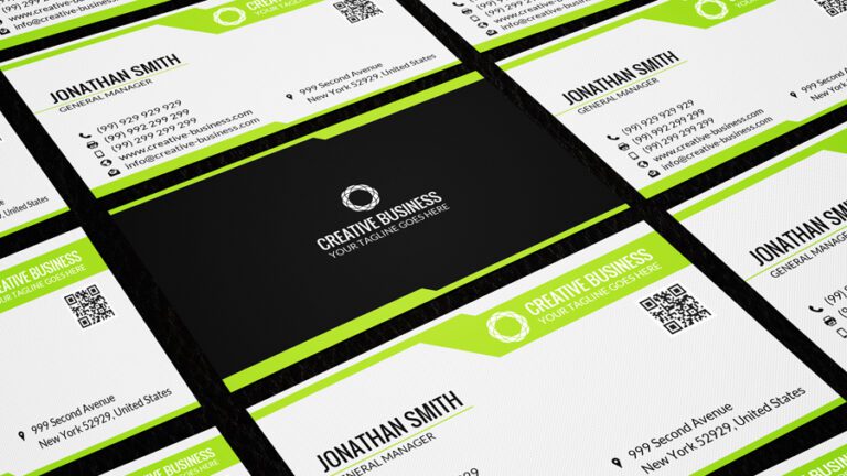 Free Professional Minimalist Name Card Design And Print $34.90