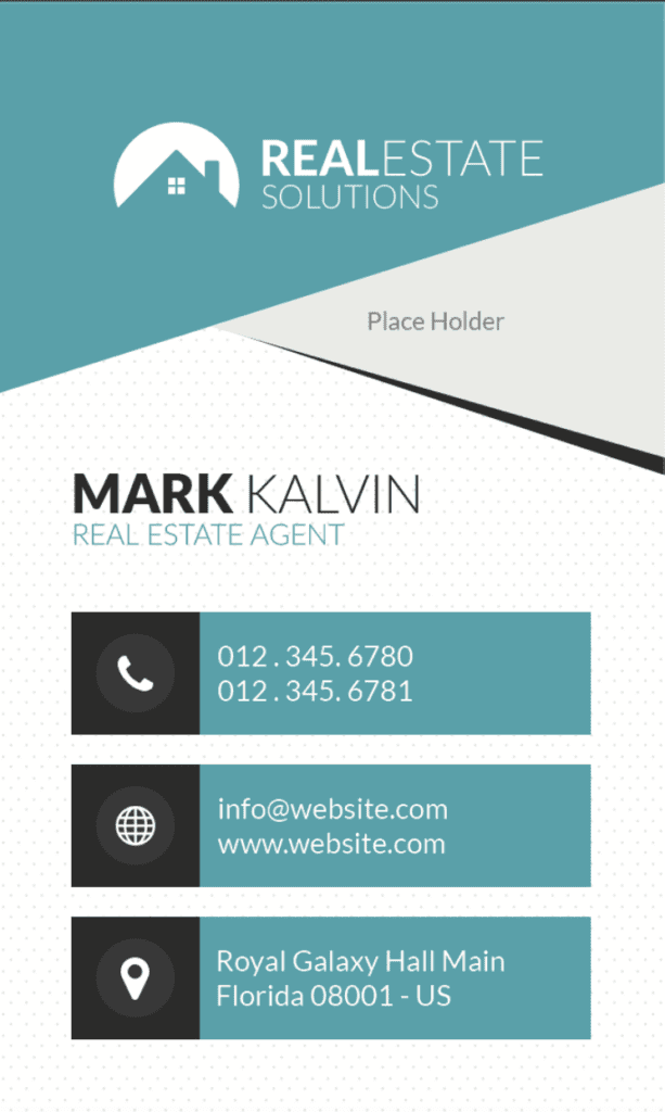 Free Realty Marketing Specialist Name Card Design And Print $34.90