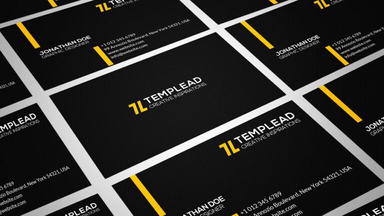 Free Sleek Minimalist Name Card Design And Print $34.90