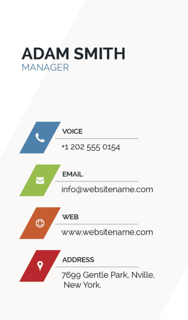 Free Success Vision Name Card Design And Print $34.90