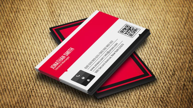 Free Visionary Leader Name Card Design And Print $34.90